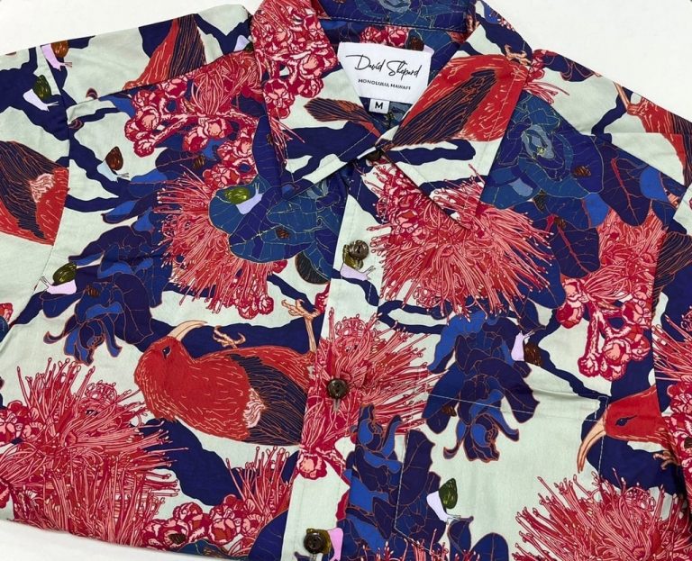 David Shepard『Kaniakapupu Men’s Aloha Shirt』 - 海をテーマにしたアートを扱うアートギャラリー ...