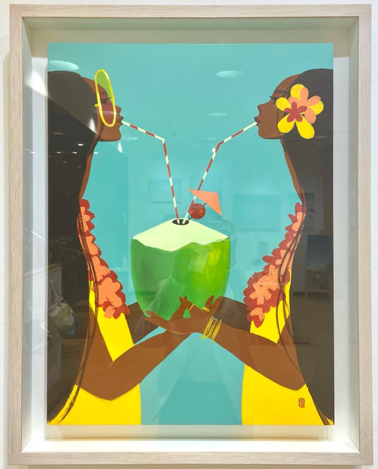 今大注目のハワイのアート！アートギャラリーで実際に見られるPUNKY ALOHAの貴重な原画作品 - 海をテーマにしたアートを扱うアート ...